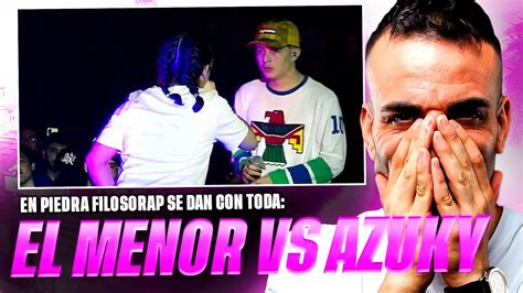 El Menor Vs Azuky El Comienzo De Una Era Le Mencionan A Su Mujer Y