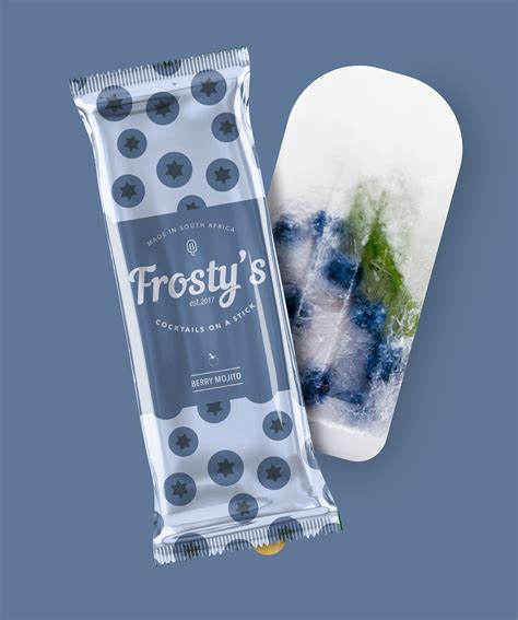Frosty Popsicles Branding Concept On Behance