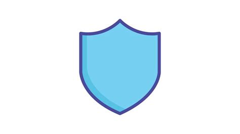 Animated Illustration Of An Airplane Safely Protected Within A Blue