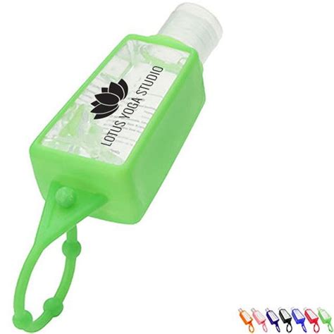 Gel Go Antibacterial Hand Sanitizer W Rubber Carrier 1oz Health