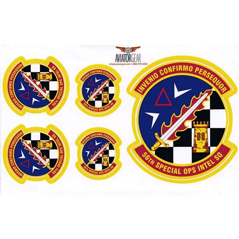 Sticker Us Air Force 0056th Special Operations Intelligence Squadron
