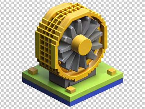 Premium Psd Cooling Stand Fan Voxelart