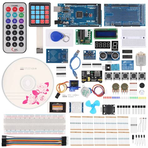 Mega 2560 Project The Most Complete Starter Kit With Tutorial For Arduino Mega2560 Nano With Box