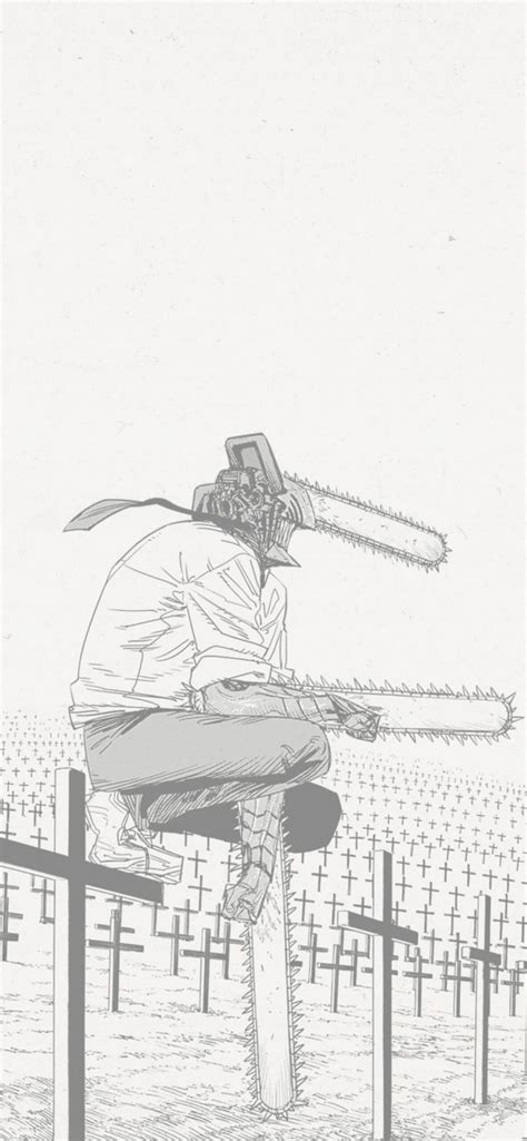 Chainsaw Man Denji And Cross Chainsaw Man Wallpapers Iphone
