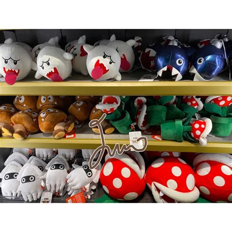 現貨 兒童節禮物日本環球影城usj 任天堂園區限定 栗寶寶汪汪食人花魷魷 絨毛娃娃 玩偶 蝦皮購物