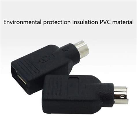 Usb To Ps2 Adapter Cable Round Head Mouse And Keyboard Interface Conve