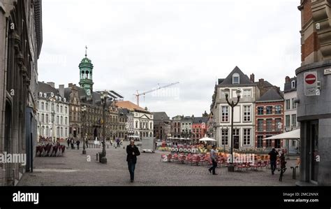 Architectural Detail Of The Grand Place Central Square Of The Historic
