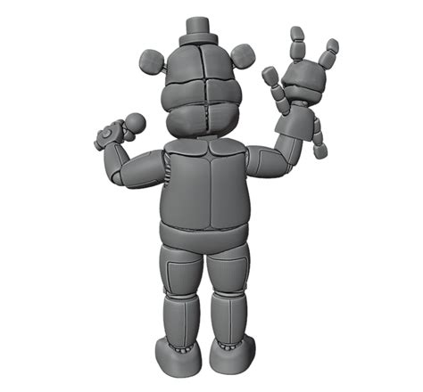 Stl File Funtime Freddy 👹・3d Printing Design To Download・cults