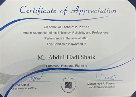 Today Officially Marks 5 9 Years At Ebrahim Khalil Kanoo B S C C I Would Like To Express My