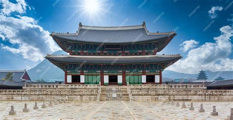 Premium Photo Gyeongbok Palace In Seoul City Gyeongbokgung Palace Landmark Of Seoul South