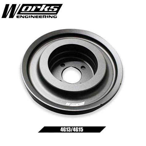 Works Engineering Lighten Crank Pulley For Wira Satria Saga