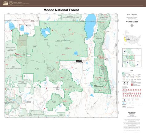 Modoc National Forest Map Mytopo Map Store