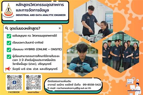 👷🏻 สาขาวิศวกรรมอุตสาหการ มทส Industrial Engineering Sut Facebook