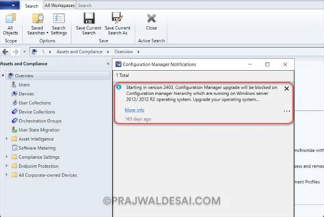 Sccm Upgrade Is Blocked On Windows Server 20122012 R2