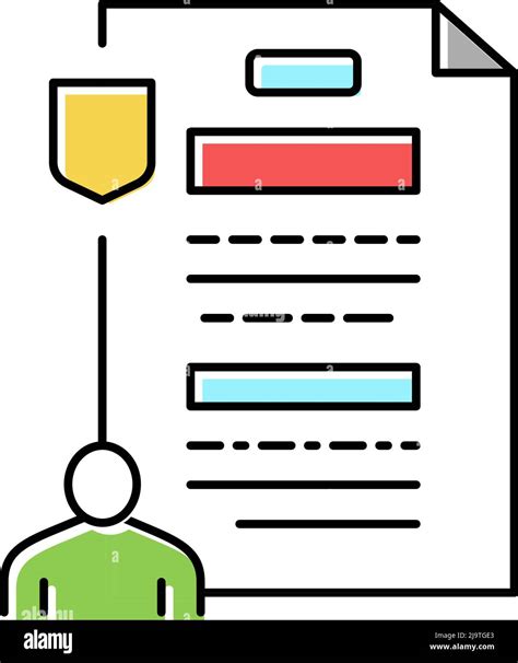 Safety Engineering Color Icon Vector Illustration Stock Vector Image