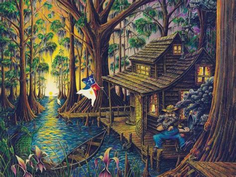 A B Cajun Alphabet Book Big Ez Artist Bayou Country New Orleans