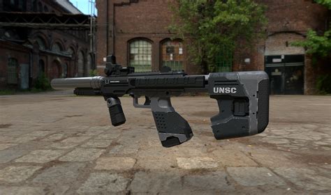Artstation Halo Smg Game Assets