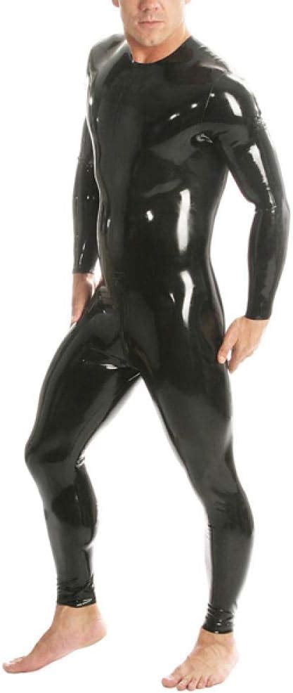Wjdt Latex Rubber Neck Entry Catsuit With Crotch Zip India Ubuy