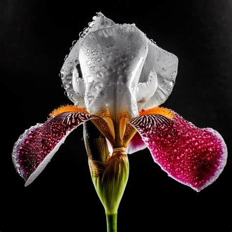 A Close Up Macro Of Iris With Dew Drops Myron Edwards Posted On The Topic Linkedin