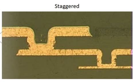 Designing Staggered And Stacked Vias Sierra Circuits
