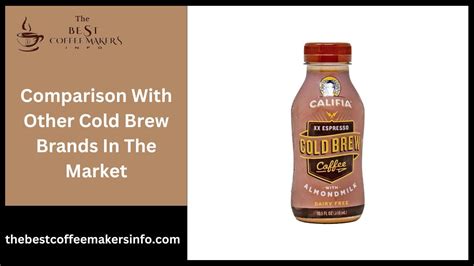 Guide To Califia Farms Cold Brew Coffee The Best Coffee Makers