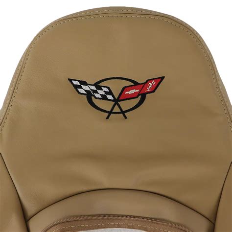 Ca Corvette Oe Spec Leathervinyl Sport Seat Upholstery With Corvette
