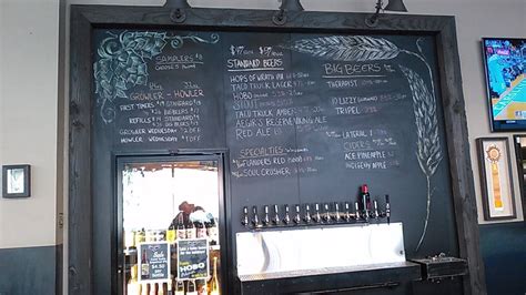 Menu At Dust Bowl Brewing Co Downtown Taproom Restaurant Turlock