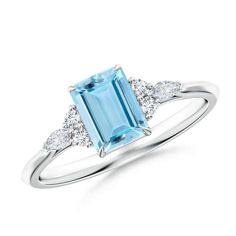 Shop Silver Aquamarine Rings For Women Angara