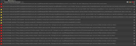 Installing Visual Effect Graph Unity Engine Unity Discussions