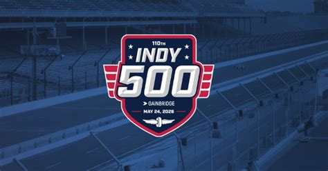 Indy 500 Ticket Renewal And 2026 Logo Unveiled