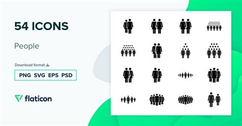 People Icon Pack 54 Svg Icons