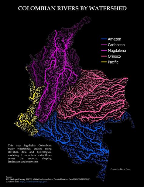 Gis Mapping Dataviz Geography Sustainability Colombia David Perez
