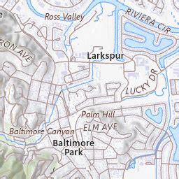 Greenbrae California Map