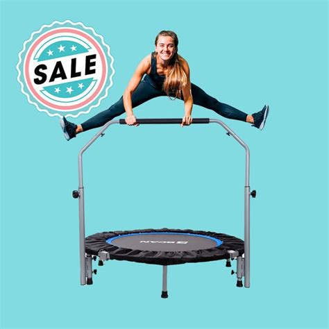 The Bcan Foldable Mini Trampoline Is 35 Off At Amazon Right Now