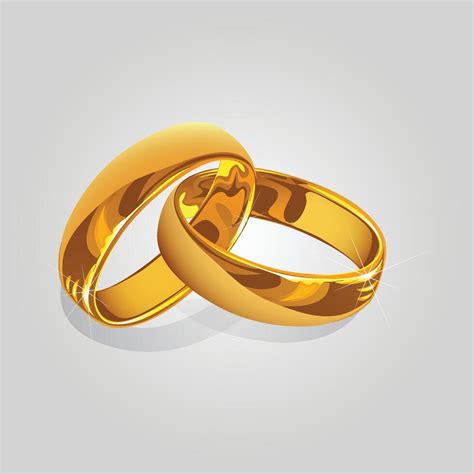 Wedding Rings Card Vector Art Icons And Graphics For Free Download