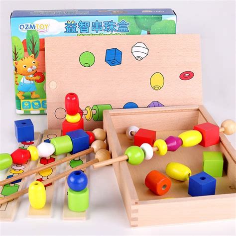 Sequencing Stick Fine Motor Montessori Colour And Shape Matching