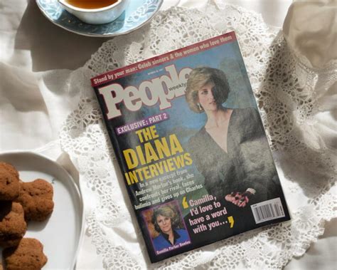 1997 People Magazine Princess Dianas Final Interviews And Camilla