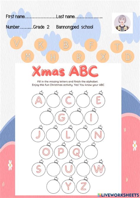 Missing Abc 3890883 Live Worksheets