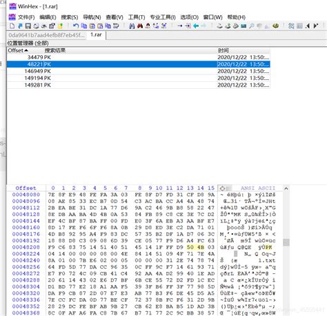 ctf 破解压缩包伪加密的方法 工具或者手动 压缩包pk504b csdn博客