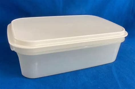 Vintage Tupperware Modular Mates Large Rectangle Storage Container
