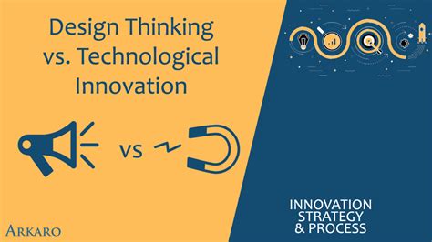 Design Thinking Vs Technological Innovation