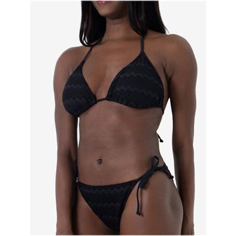Dorina Black Womens Patterned Swimsuit Bottom Kubah Women
