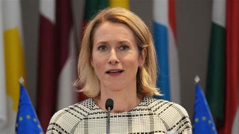 Kaja Kallas En Visite à Belgrade Je Souhaite Voir La Serbie