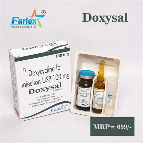 Doxycycline Injection Doxy Injection Latest Price Manufacturers