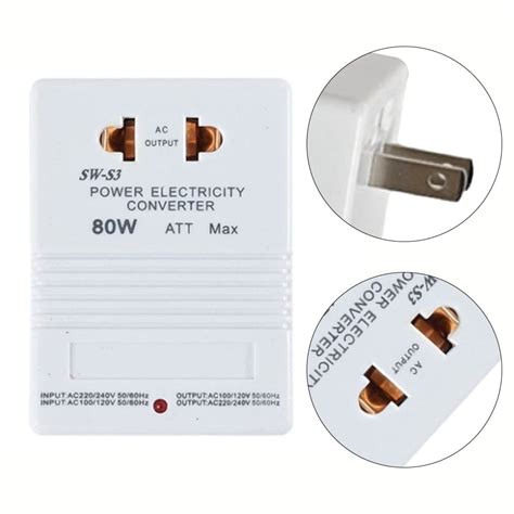 Compact And Versatile Step Updown Voltage Converter Transformer For For