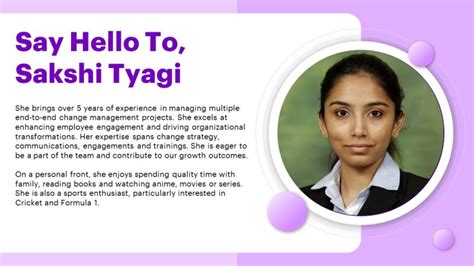 A Big Welcome To Sakshi Tyagi Who Has Joined Accentures Strategy And