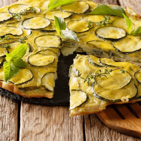 Scarpaccia A Rustic Italian Zucchini Tart Recipe