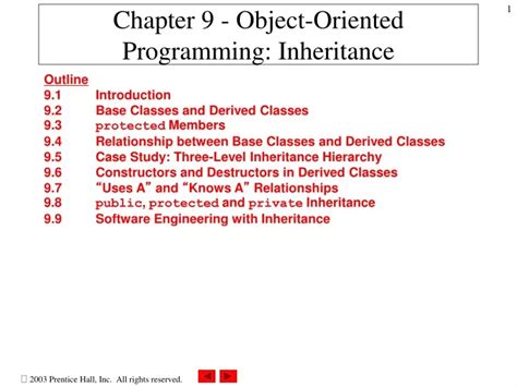 Ppt Object Oriented Programming Inheritance Powerpoint Presentation Free Download Id9425021