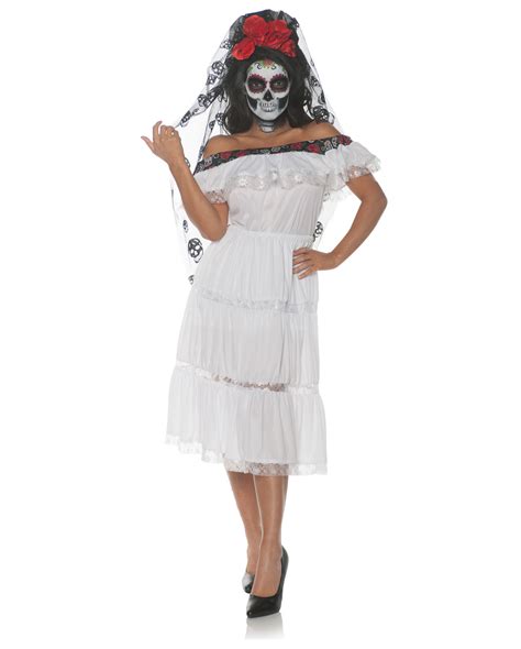 Skull Senorita Costume Day Of The Dead Costume Horror