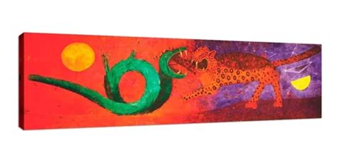 Cuadro Canvas Dualidad Rufino Tamayo 380grs 300x85cm Meses Sin Intereses